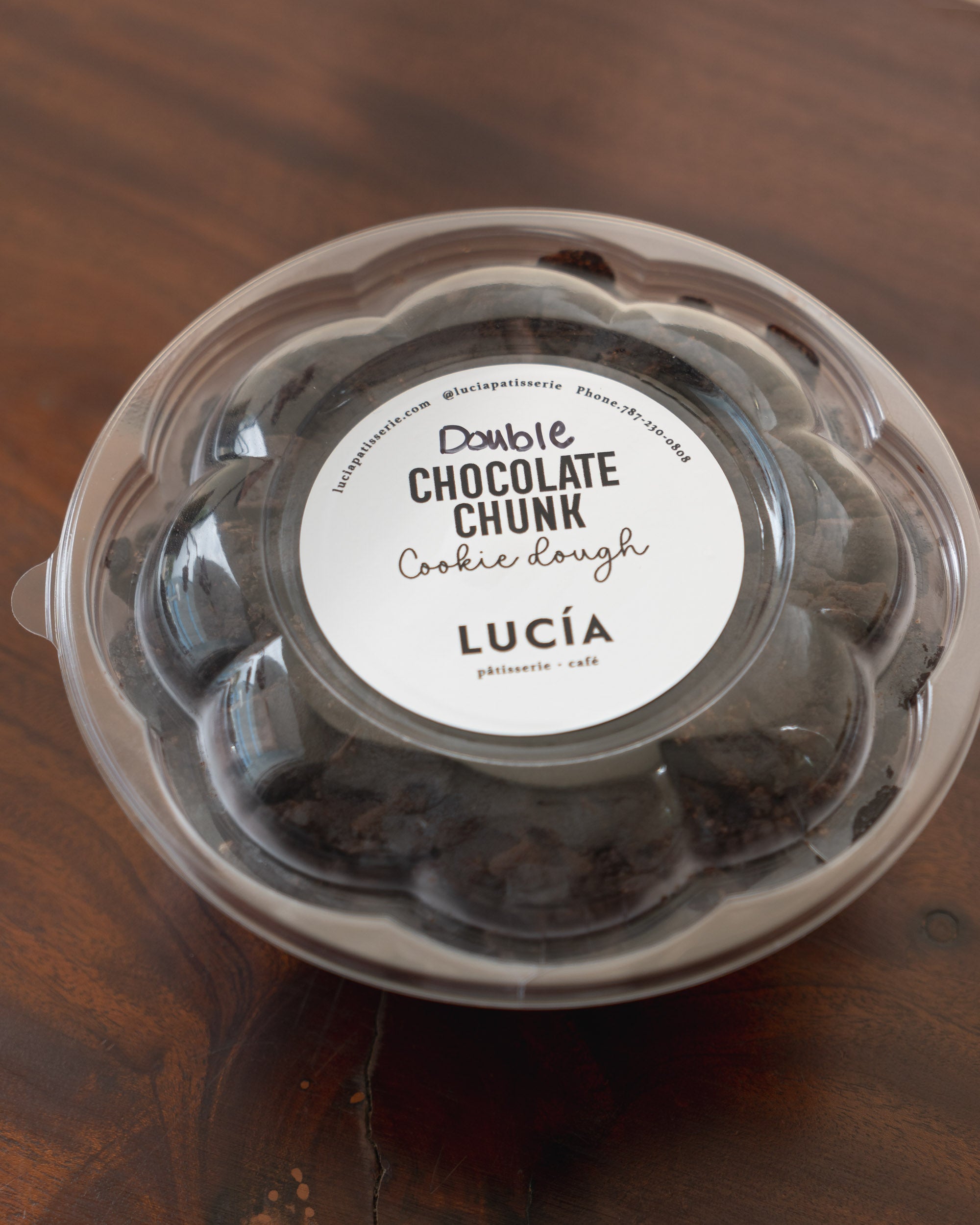 *Cookie Dough: Double Chocolate – Lucia Patisserie